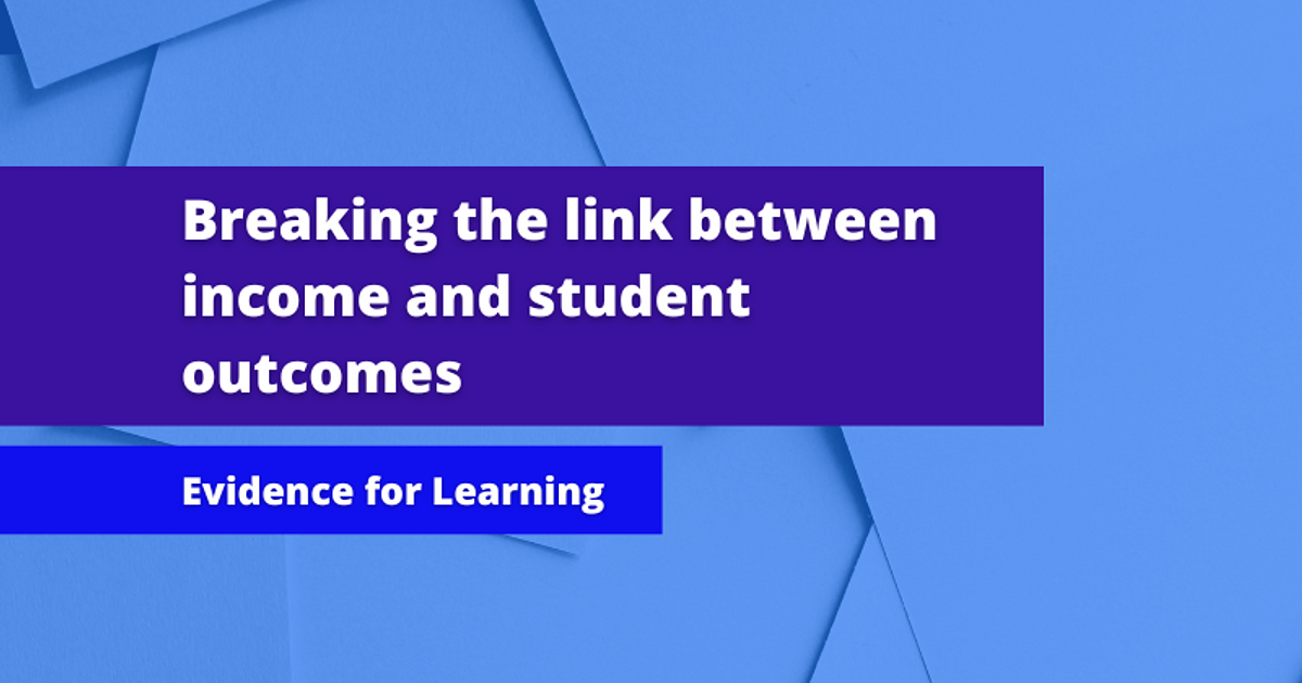 Equity and excellence in education: reflections on the… | E4L