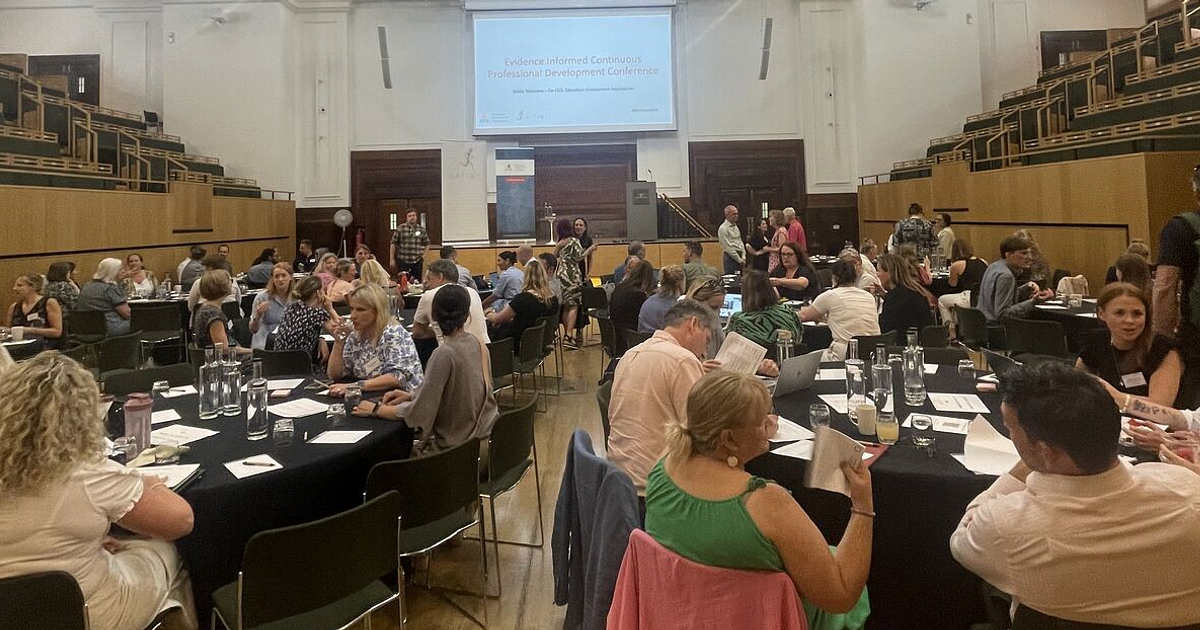 Reflections from our first evidence-informed CPD conference for… | EEF
