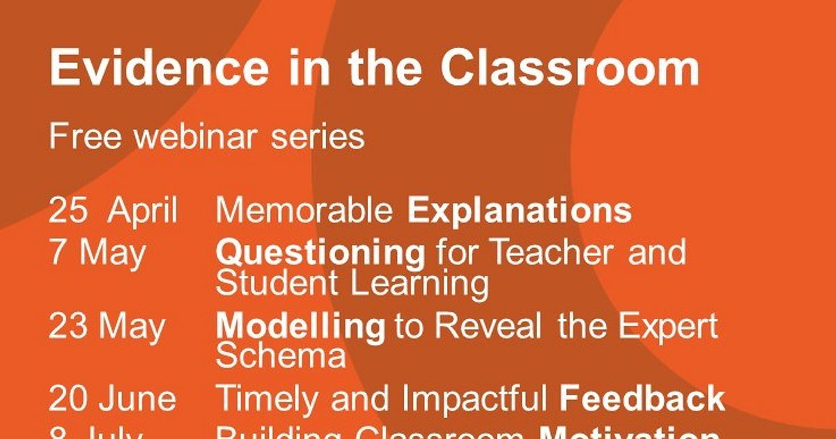 Evidence in the Classroom: Building… | Bradford Research School