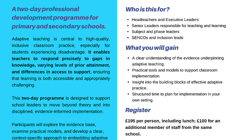 New Edition of EEF Guidance on Effective… | Somerset Research School