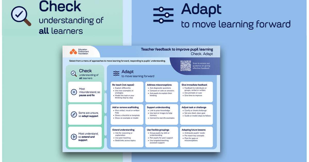 Check. Adapt. Move Learning Forward. | Devon Research School
