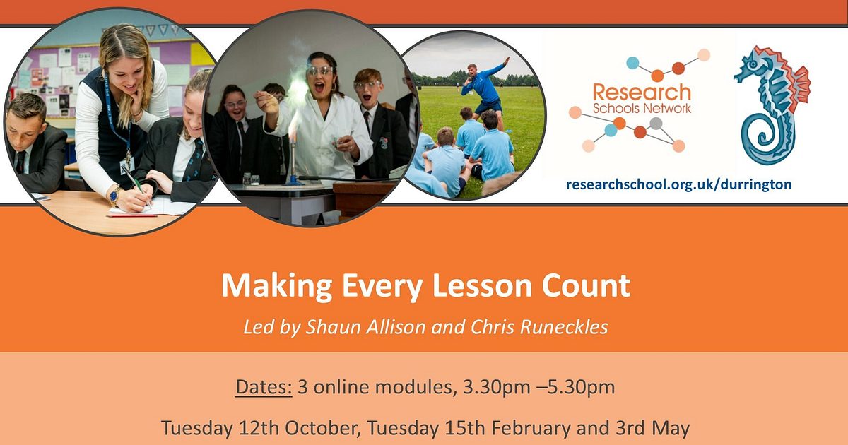 Making Every Lesson Count | Durrington Research School