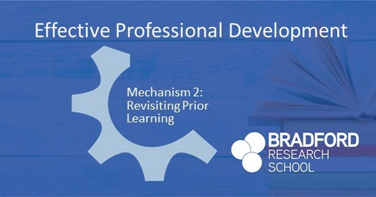 Effective Professional Development:… | Bradford Research School